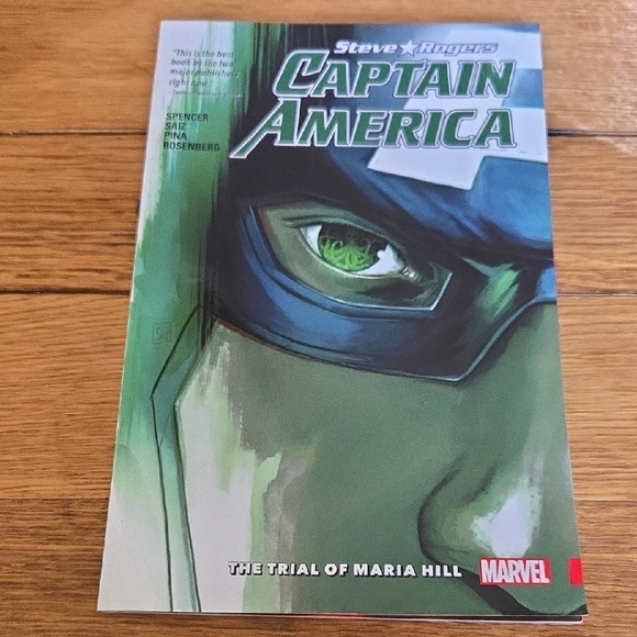 Marvel | Other | Marvel Captain America The Trial Of Maria Hill Green ...